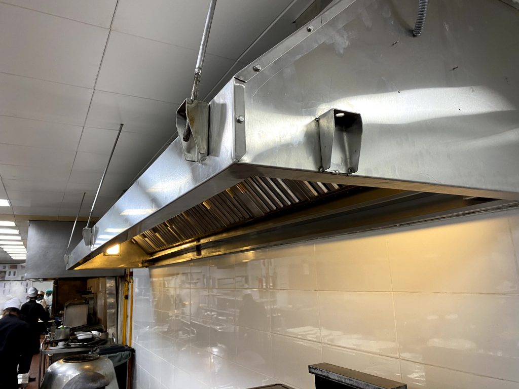 Exhaust Hood Wall Mounted - Moon Steel Fabricators