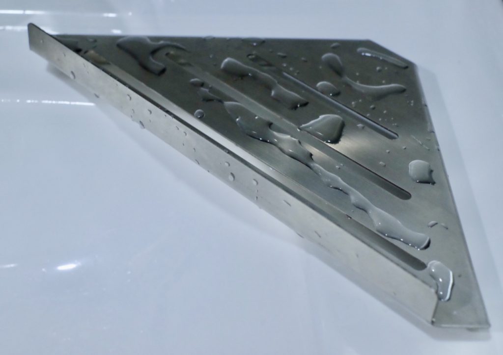 Corner shelf - Moon Steel Fabricators